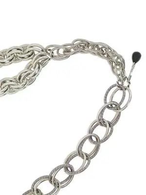 NAMACHEKO Onyx Pendant Chain Necklace