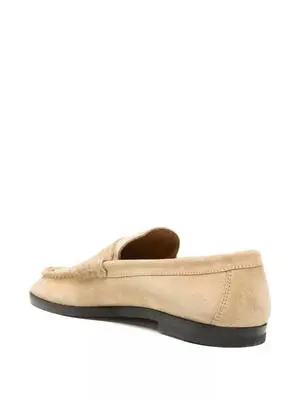 COMMON PROJECTS Beige Suede Penny Loafers - Neutrals