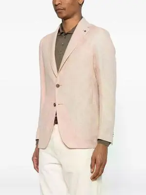 Tagliatore Buttoned Blazer - Orange