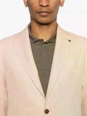 Tagliatore Buttoned Blazer - Orange