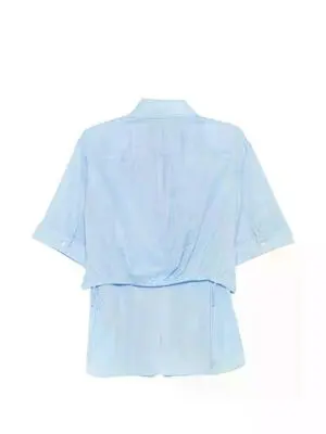 JUUN.J Striped Layered Shirt