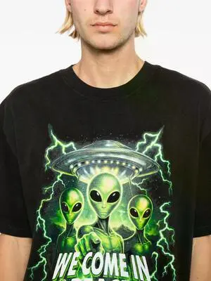 MELT Alien-print T-shirt