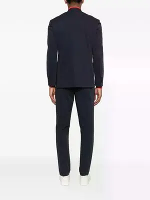 LARDINI Patch-pocket Suit - Blue