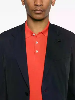 LARDINI Patch-pocket Suit - Blue