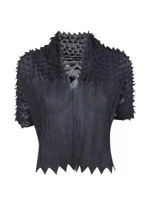 PIERANTONIOGASPARI Textured Short-sleeve Top