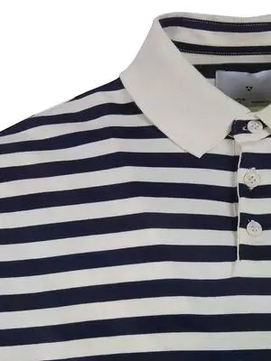WOC Striped-pattern Polo Shirt