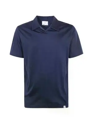 WOC V-neck Collared T-shirt - Blue