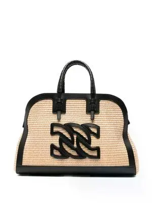 Casadei Park Avenue Tote Bag - Neutrals
