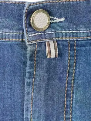 Jacob Cohen Logo-patch Denim Shorts