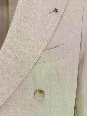 Tagliatore Double-breasted Herringbone Blazer