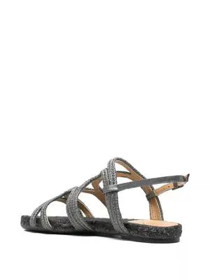 CastaÑer Buckled Woven Sandals