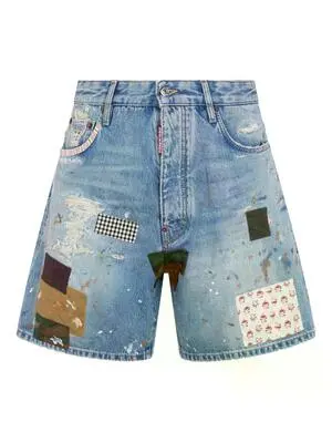 Dsquared2 Embroidered Shorts For Men