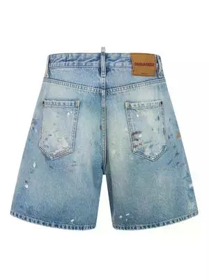 Dsquared2 Patchwork Denim Shorts