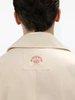 Drole De Monsieur Pocket-details Button-down Cotton Jacket