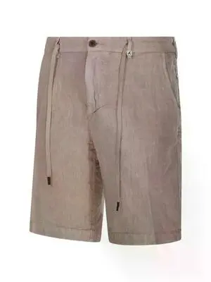 MYTHS Drawstring Buttoned Shorts