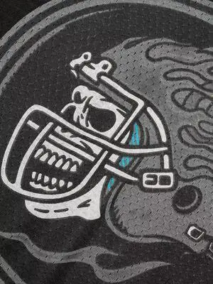 GODSPEED Graphic Print Jersey T-shirt - Black