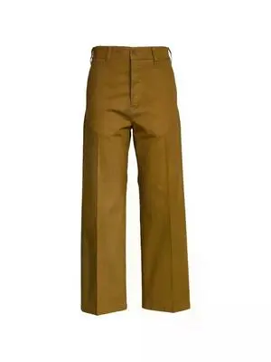 DEPARTMENT 5 Button Straight-leg Trousers - Brown