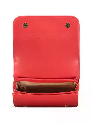 Moschino Quilted Chain Shoulder Bag - Red