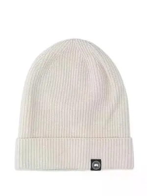 Canada Goose Ribbed Cotton Beanie