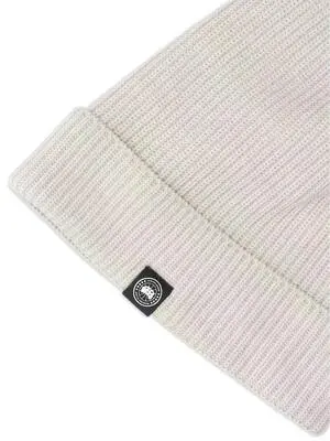 Canada Goose Ribbed Cotton Beanie