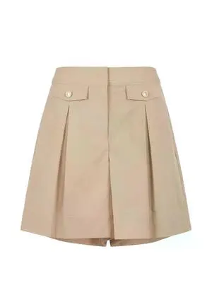 Twinset Box Pleat Shorts For Women