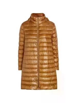 Herno Hooded Padded Coat - Brown