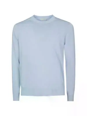 BALLANTYNE Crew Neck Sweater - Blue
