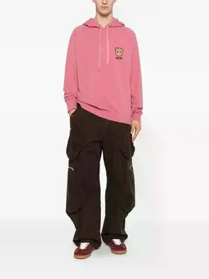 Moschino Hoodie With Bear Motif - Pink