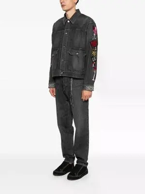 MASTERMIND WORLD Patchwork Denim Jacket