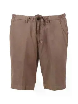 BRIGLIA 1949 Drawstring Shorts - Brown