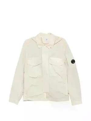 C.P. COMPANY Hooded Overshirt Neutrals