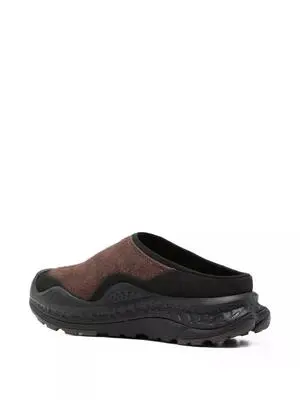 HOKA® Ora Primo Ext Buckle Suede Mules - Brown