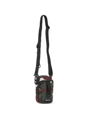 Supreme Camouflage Print Messenger Bag Grey