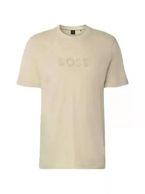 BOSS Logo-detail T-shirt - Neutrals