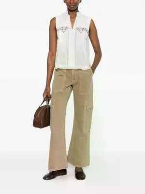 Citizens Of Humanity Sienna Patch-pocket Jeans - Neutrals