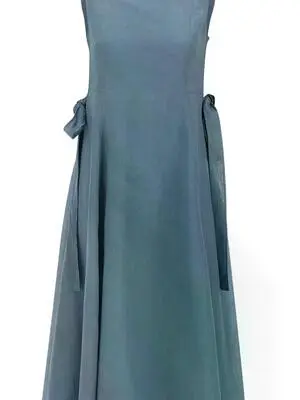 Max Mara Sleeveless Drawstring Dress