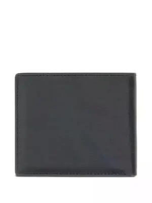 Paul & Shark Billfold Leather Wallet - Black
