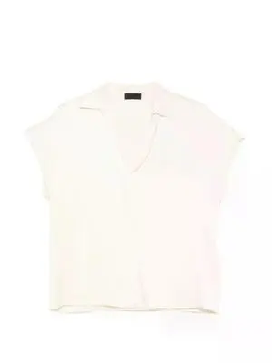 Liu Jo V-neck Top - Neutrals