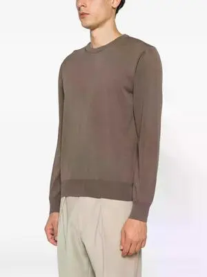 Canali Crew Neck Long Sleeve Sweater