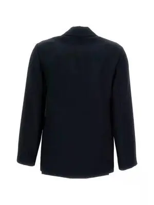True Royal Button Notched Jacket