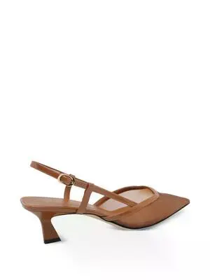 STUART WEITZMAN Vinnie Pointed-toe Pumps - Neutrals