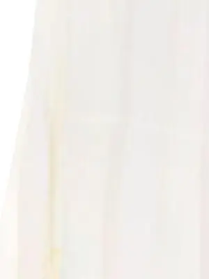 MAURIZIO PECORARO Scoop-neck Linen Midi Dress