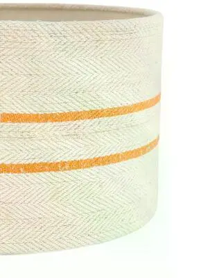 PAULA Striped Medium Lampshade - Neutrals