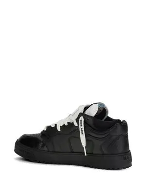 Off-White 3.0 Floating Arrow Lace-up Leather Sneakers - Black