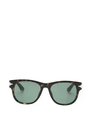 Montblanc Geometric Frame Sunglasses - Brown