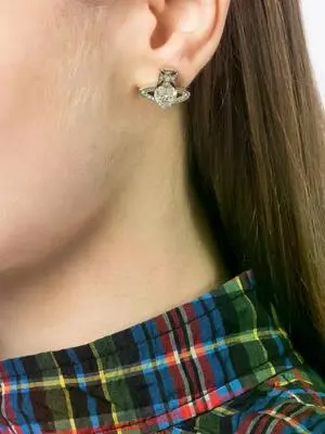VIVIENNE WESTWOOD Ariella Orb Stud Earrings With Crystal Embellishment