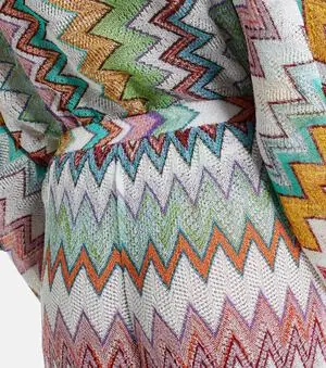 Missoni Zigzag Lamé Wide-leg Trousers