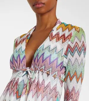 Missoni Zigzag Lame Beach Cover-up