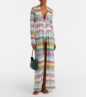 Missoni Zigzag Lame Beach Cover-up
