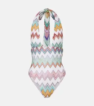 Missoni Zigzag Lame Swimsuit - Multicoloured